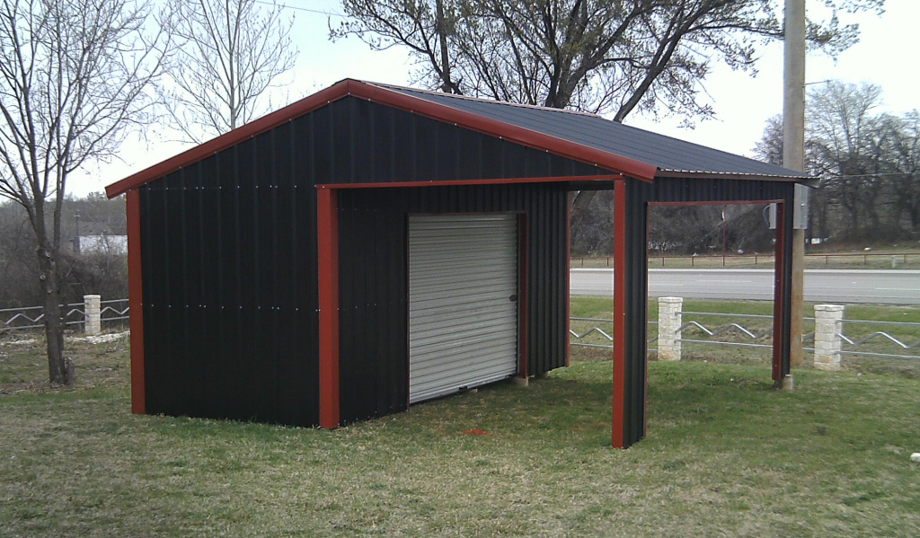 Enclosed Attached Carport Designs